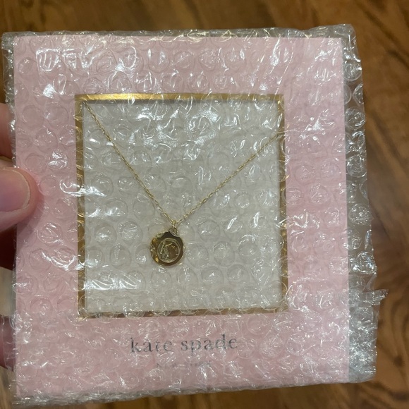 kate spade | Jewelry | Nwt Kate Spade K Mini Gold Pendant | Poshmark